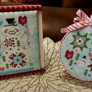 Snow Friends Cross Stitch Pattern PDF Download - Etsy