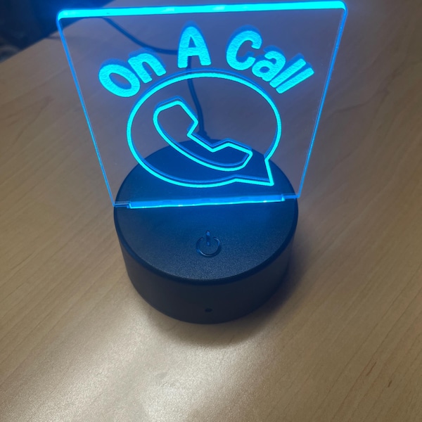 Do Not Disturb Remote Controlled LED Light, Night Light, Office Light ...