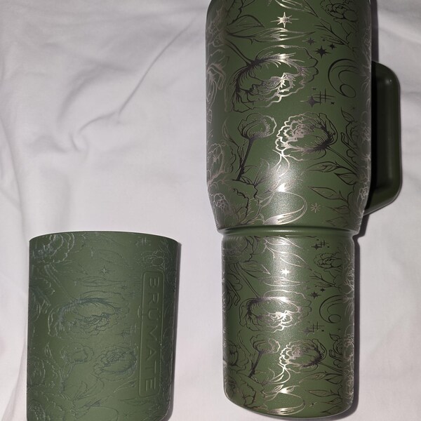 Laser Engraved Stanley Tumbler Etched Seafoam Stanley Quencher Summer Beach Engraved Stanley Cup ...