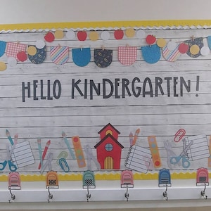 Welcome Back Back to School Fall Bulletin Board Kit - Etsy