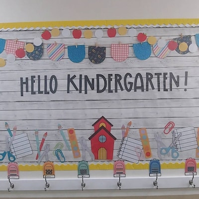 Welcome Back Back to School Fall Bulletin Board Kit - Etsy