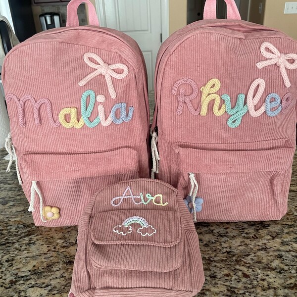 Personalized Children's Backpack,customized Baby's Backpack,preschool ...