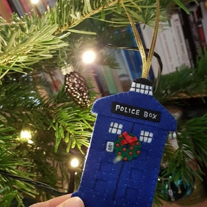 Doctor Who Christmas Tree Decoration - Etsy