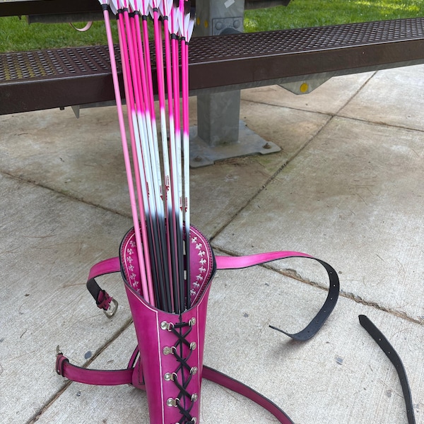 Horse Archery Quiver - 12 Shot Hip Quiver on Belt Loop - Etsy