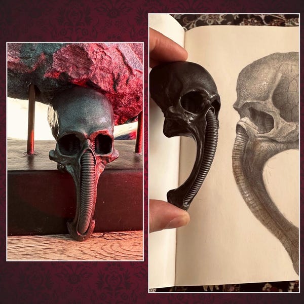 Alien Xenomorph Bust Wall Art, Alien Head Xenomorph Wall Hanging, Alien ...