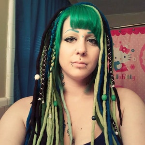 Wool Dreadlocks Dreads Tropical Jungle DE - Etsy