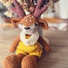 Knitting Deer Pattern. Tutorial Knitted Animals. Amigurumi DIY. - Etsy