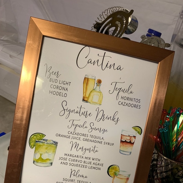 Cute wedding drink names 60 photos - Astyledwedding.com