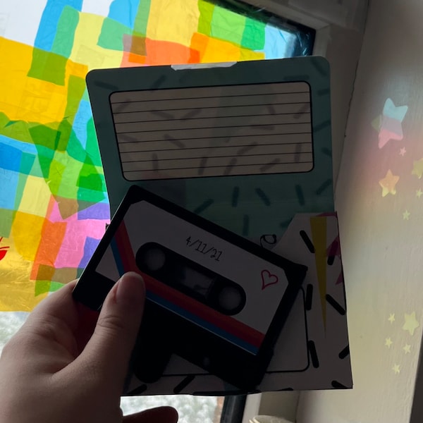 4GB/8GB/16GB USB Mixtape - Retro Anniversary Gift , Loved One, Cute ...