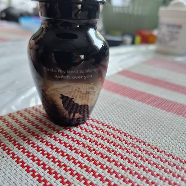 Engraved Ocean Wave Surfer Funeral Urn for Human Ashes Adult Upto 200 ...