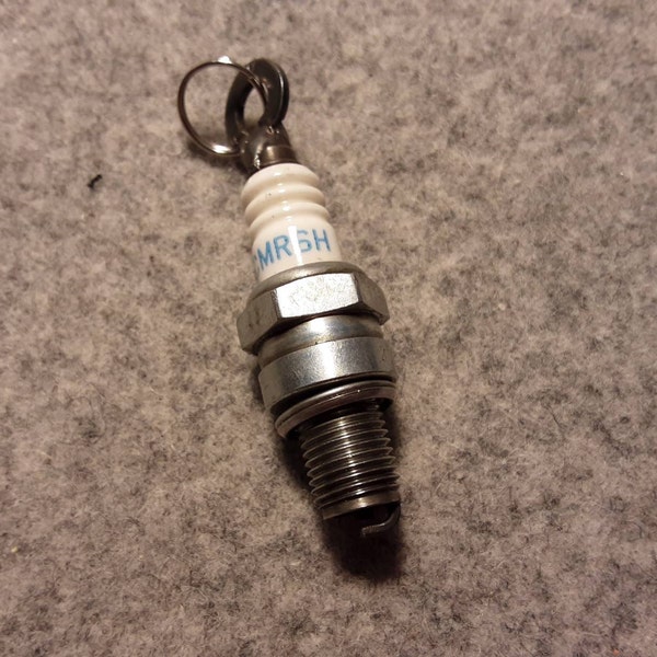 Spark Plug Key Ring Pendant - Etsy