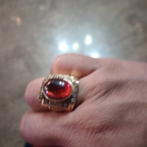 Vintage 18K Solid White Gold Ruby & White Topaz Lucky Frog - Etsy