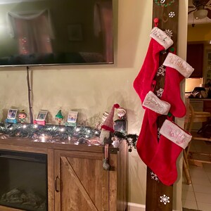 Vertical Stocking Holder 6ft, Stockings Were Hung, Stocking Holder ...