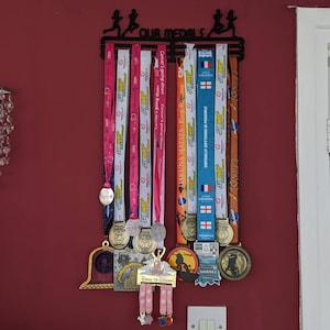Medal Hanger Medal Holder Medal Display World Marathon | Etsy