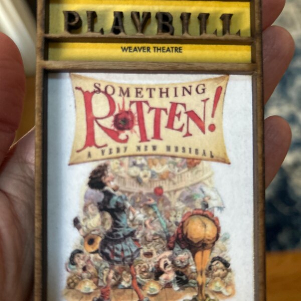 Playbill Inspired Broadway Ornament - Etsy