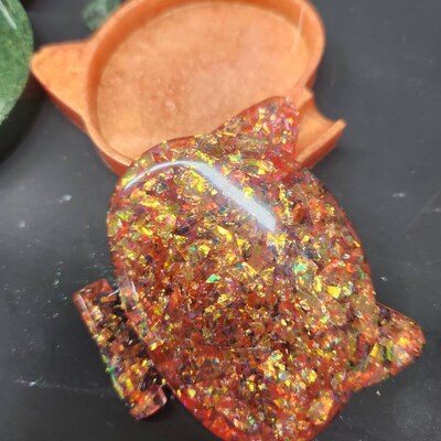 TEENY BIKINI Hot Coral Neon Ultra Fine Glitter Neon Glitter Ultra Fine ...