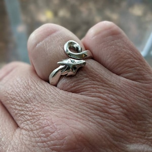 Sterling Leaping Puma Ring | Etsy