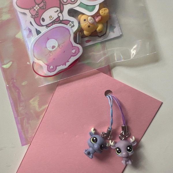 Littlest Pet Shop Phone Charm, LPS Mini, Cute Kawaii Accessory ...