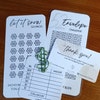 100 Envelope Challenge Tracker Laminated A6 Cash Tracker - Etsy