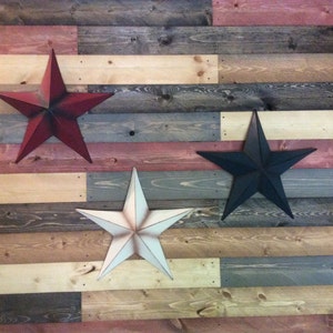 Set of 100 Rusty Barn Stars 1.5 Inch Dimensional Primitive | Etsy