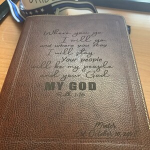 Custom Engraved Bible-nkjv - Etsy