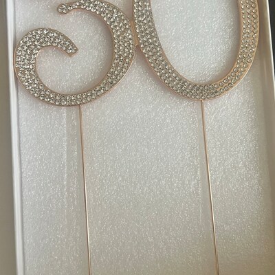 70 Birthday Cake Topper GOLD 70 and Fabulous Fun 70th Birthday ...
