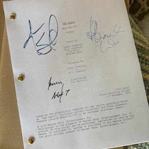 Pretty Little Liars TV Script Signed Autographed Ashley - Etsy