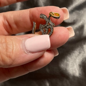 Ruby Pave Diamond Macrame Thread Bracelet Handmade Jewelry 925 - Etsy