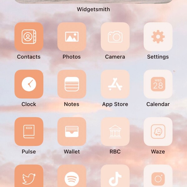 Peach Splash Icon Set, 2000 Icons With Bonus Wallpapers and Widgets ...