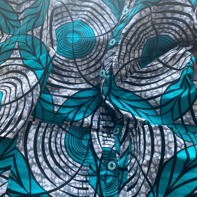 2PCS African Print, Window Curtain, Drapes, Backdrop, Home Curtain ...