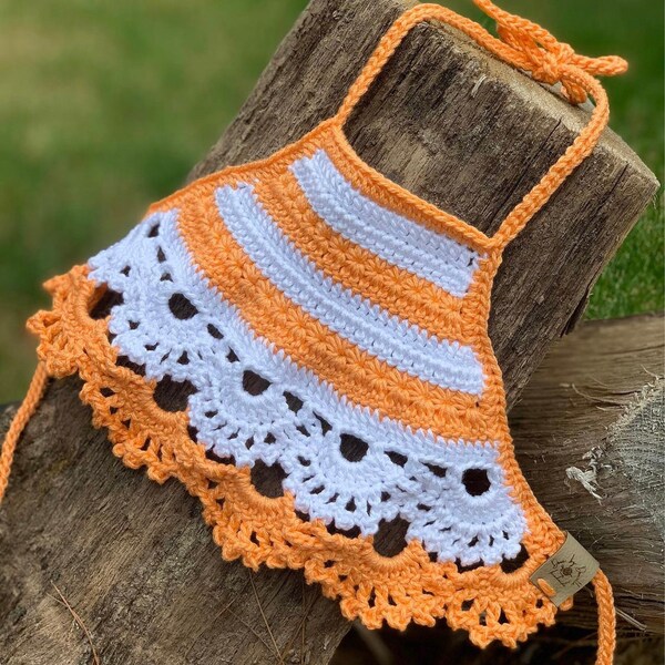 Crochet Baby Top PATTERN Beach Vacation Baby Clothing Summer Open Back ...