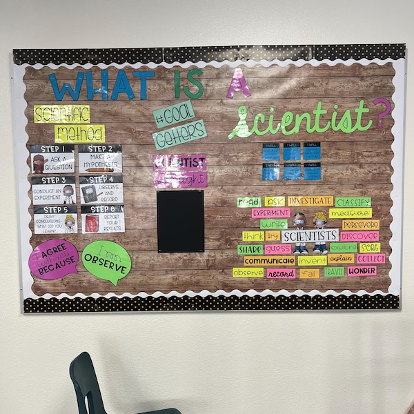 Forest Welcome Back to School Bulletin Board: Rustic Classroom Decor - Etsy