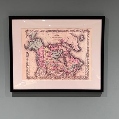 Map of CANALS and Navigable Rivers William Swire 1888 Rare Exceptional ...