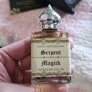 Serpent Magick, Snake Oil, Snake Witchcraft Oil, Snake Skin, Witchcraft ...