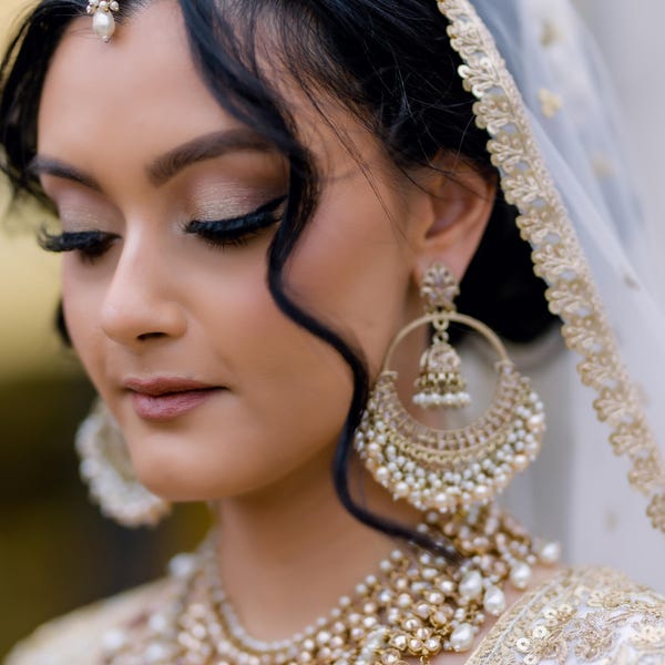 Silver Crystal Bindi Pack /bindiya/ Chanlo/ Indian Accessory/ Forehead ...