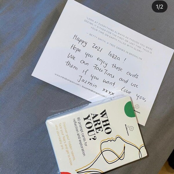 Self-discovery Card Deck, Self-care, Journaling Prompts, Conversation ...