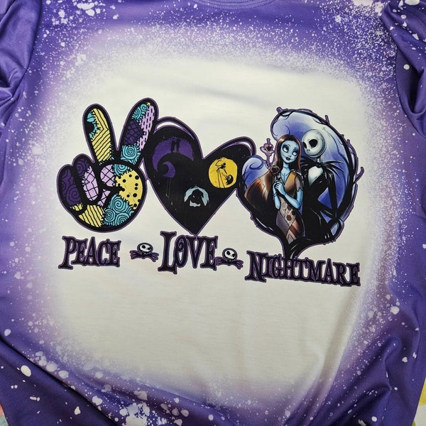 Peace Love NIGHTMARE - Etsy