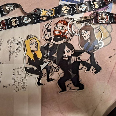 Metalocalypse Dethklok Acrylic Keycharm - Etsy