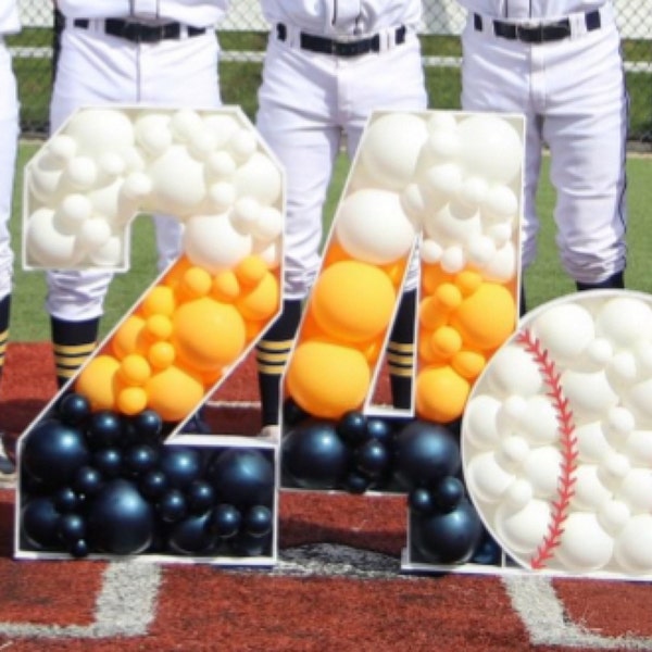 Number 2 BLOCK Font, Balloon Mosaic Template, Mosaic Number Template ...