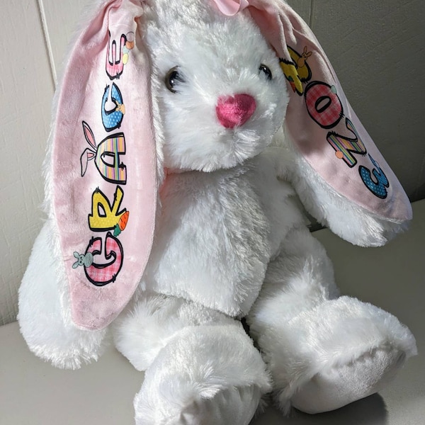 Easter Alphabet Doodle Letters PNG Bundle , Bunny, Easter Eggs, Alpha ...