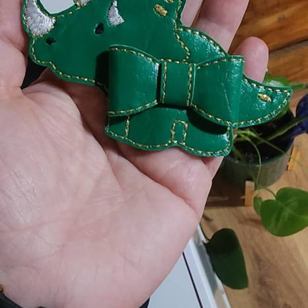 Math Hair Bow Pi Square Root Hair Clip Embroidered Back to School ...