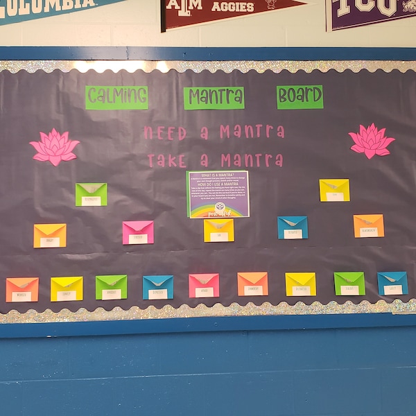 Interactive Mental Health Bulletin Board Kit: Classroom Decor ...