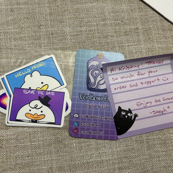 Derpy Blue Tiger | Demon Bird | Kpdh Inspired Glossy Vinyl Stickers ...