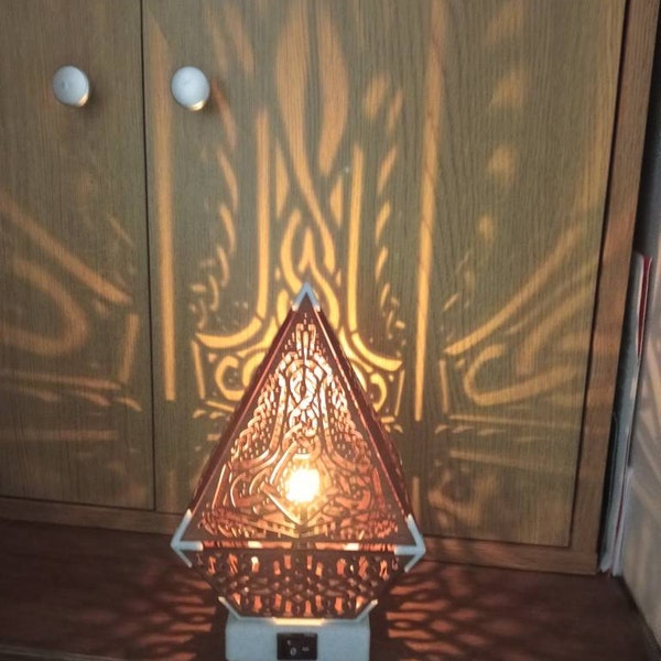 Viking Shadow Lantern – Norse Thor Hammer Mjolnir Pegan Night Light - Etsy