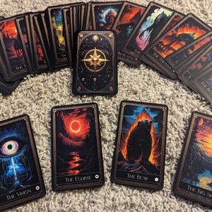 D&D Tarokka Deck Reimagined Physical Deck Custom Shipping - Etsy