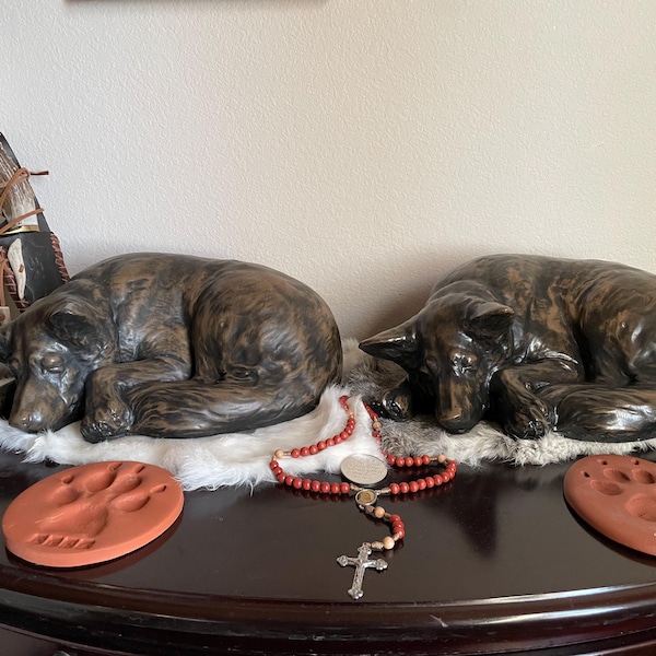 Rabbit Urn Pet Memorial Ashes Casket - Etsy