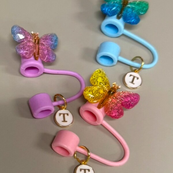 Custom Company Logo Straw Topper Branded Merch for Small Business ...