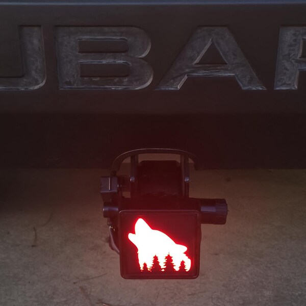 Design Your Own Custom LED Hitch Cover - Brake Light - Online - Etsy
