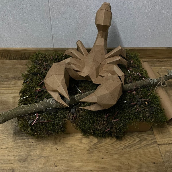 The Scream, Papercraft , DIY , Low Poly , PDF Papercraft ,the Scream ...