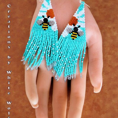 Bead Graph Paper, Seed Bead 2 DROP Brick Stitch Earring Graph Paper, 10 ...